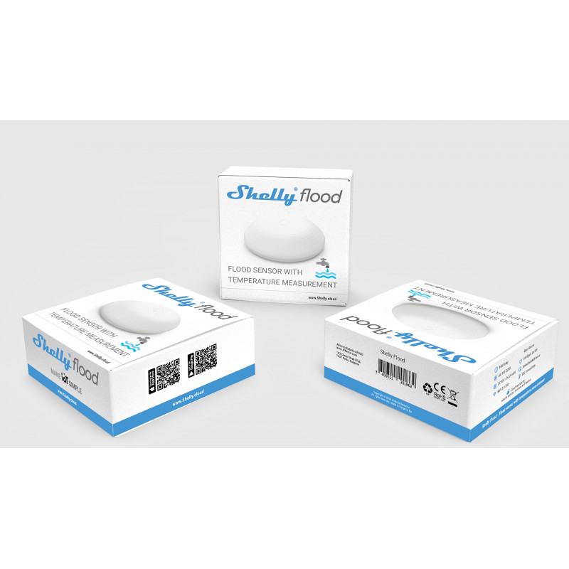 Shelly Flood - Leak and Temperature sensor