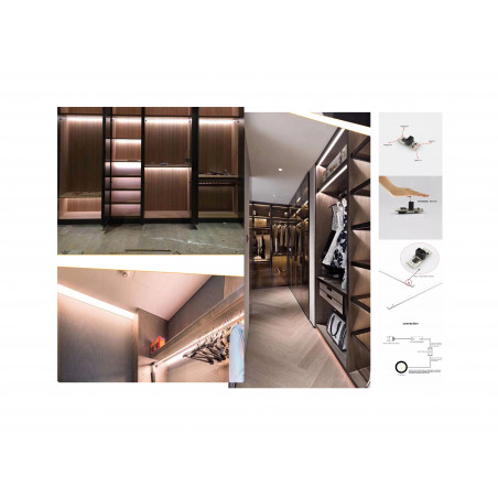 Mini hand wave sensor switch, 12V, 2A